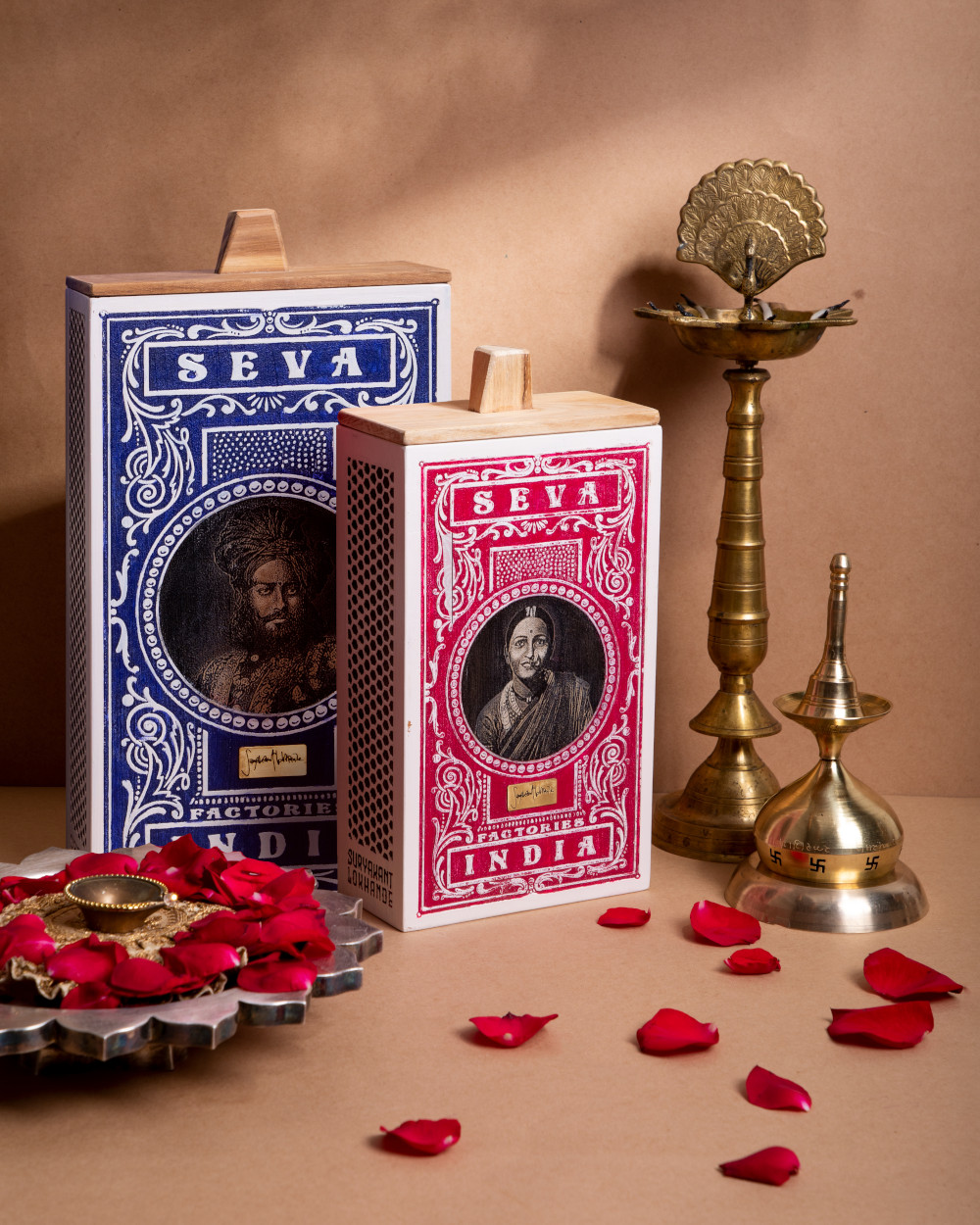 Elevate your home ambiance with these Maharaja and Maharani candles ...