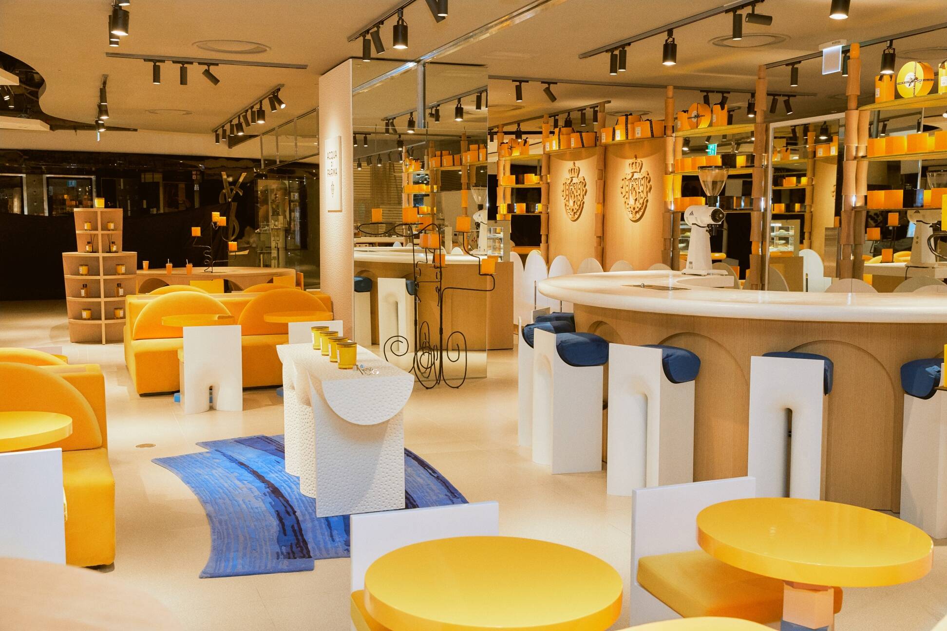 LVMH-owned fragrance brand Acqua Di Parma opens its unique café in ...