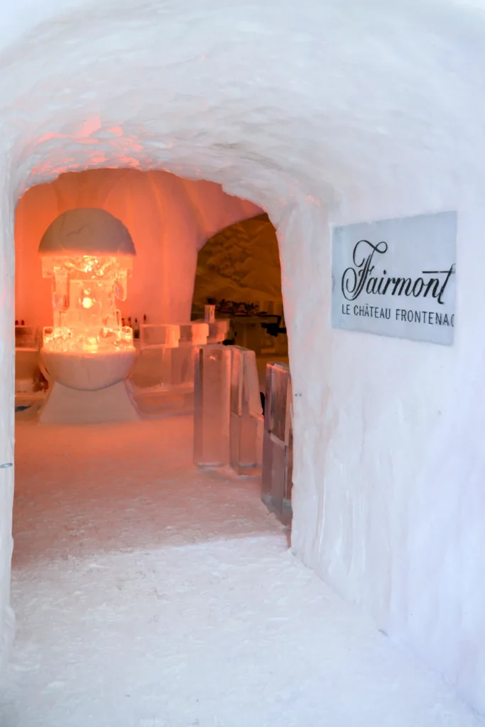 Fairmont Le Château Frontenac reopens the only Ice Restaurant in the ...